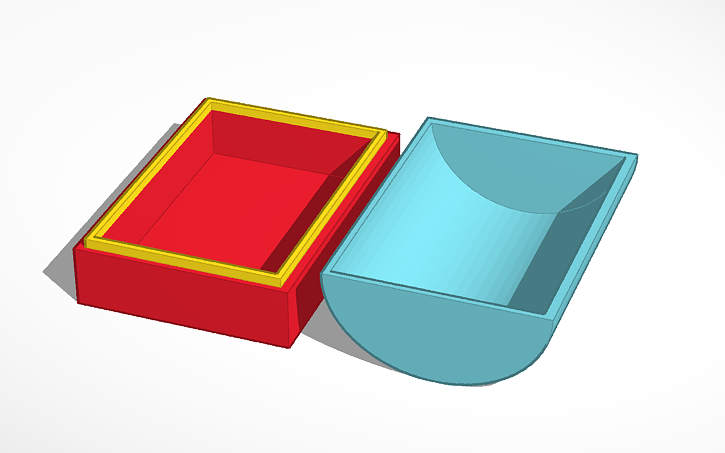 3D design box - Tinkercad