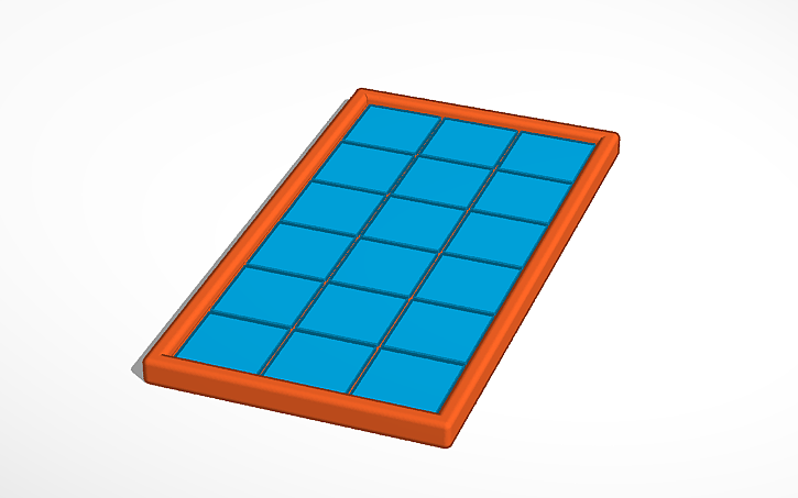 3D design Solar panel - Tinkercad