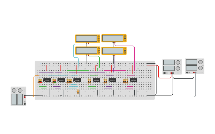 Circuit design LABORATORIO 01 - TCA0120 | Tinkercad
