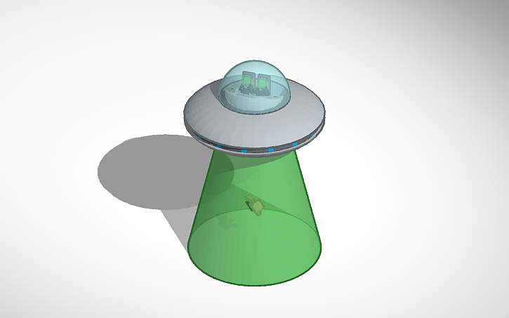 3D design UFO design - Tinkercad