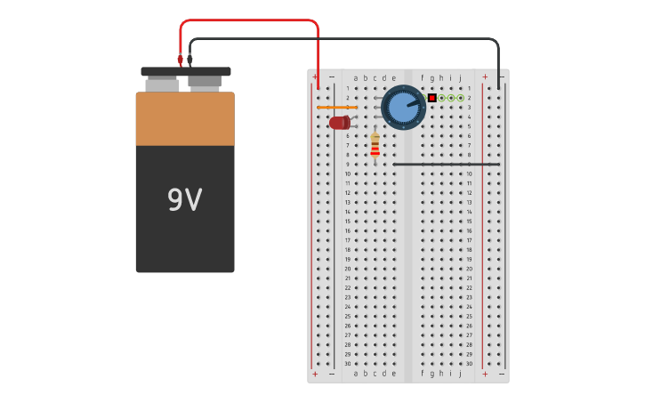 Circuit design practico 14 | Tinkercad