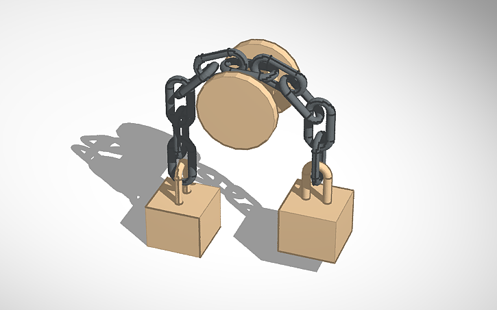 3D design Pulley - Tinkercad