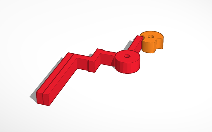 3D design Trigger Mechanism - Tinkercad