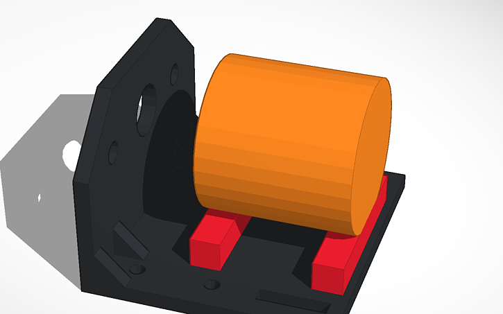3D design spencer motor mount | Tinkercad