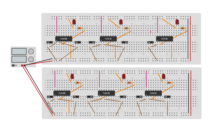 Circuit Design Experiment 1 Tinkercad