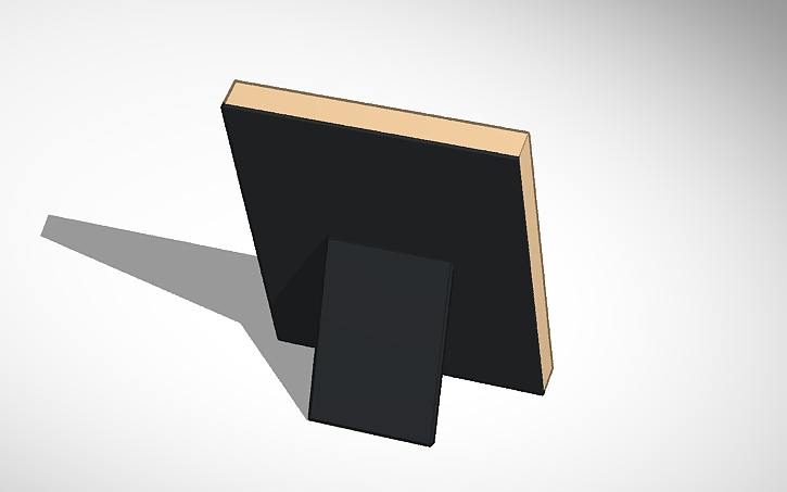 3D design Picture Frame - Tinkercad