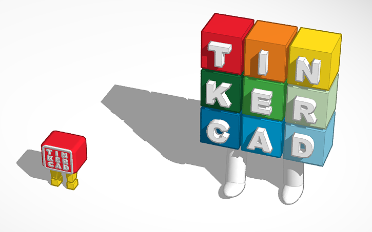 3D design [하뫼]Tinkercad_Logo(틴커캐드 로고) | Tinkercad