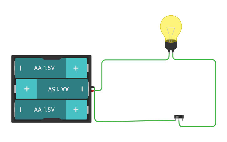 Circuit design instalación de bombilla | Tinkercad