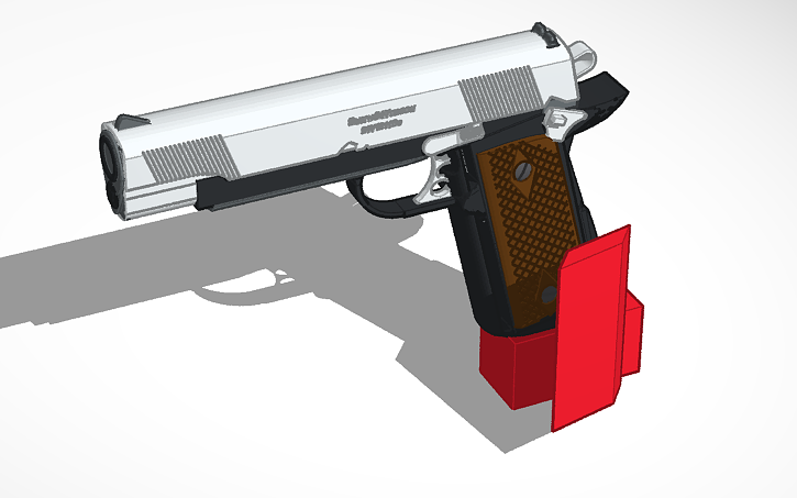 3d Design Copy Of Pistola O Gun Tinkercad