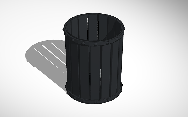 3D design Paperera | Tinkercad