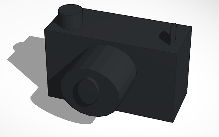 3D design camera - Tinkercad