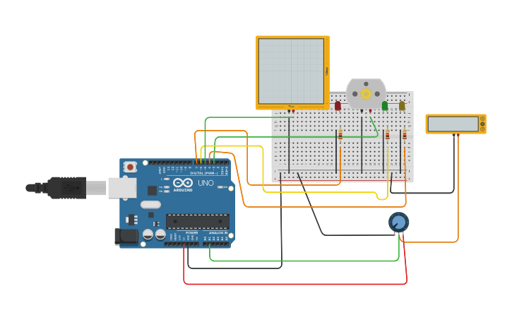 Circuit design proyecto 5 | Tinkercad