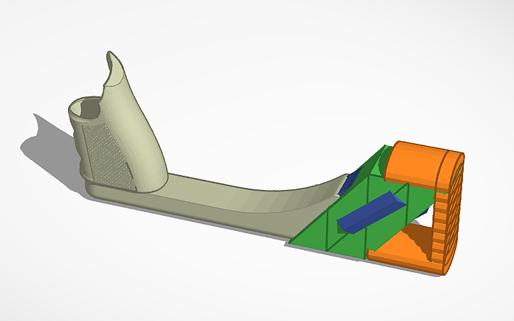 3D design 3d Printed Oculus Quest 2 VR Gunstock - Tinkercad