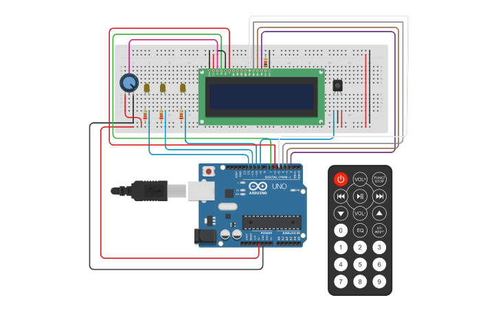 Circuit design Tarefa aula 25/05/21 | Tinkercad