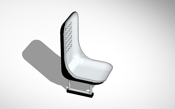 3D design Orient Aero Bucket Seat - Tinkercad