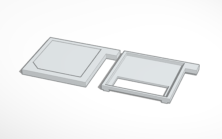 3D design 3ds cartridge shell | Tinkercad