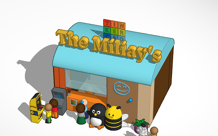 3D design The Miliay's shop | Tinkercad