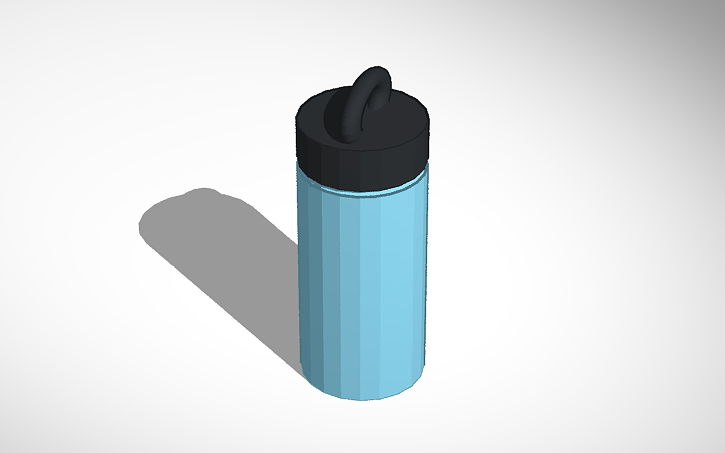 3D design Hydro Flask - Tinkercad