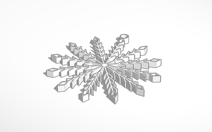 3D design Snowflake V2 | Tinkercad