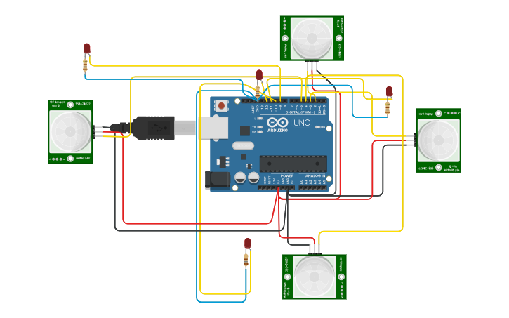 Circuit design Actividad II | Tinkercad