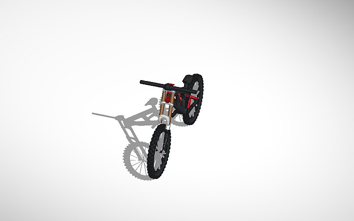 3D design Copy of Downhill bike - Tinkercad