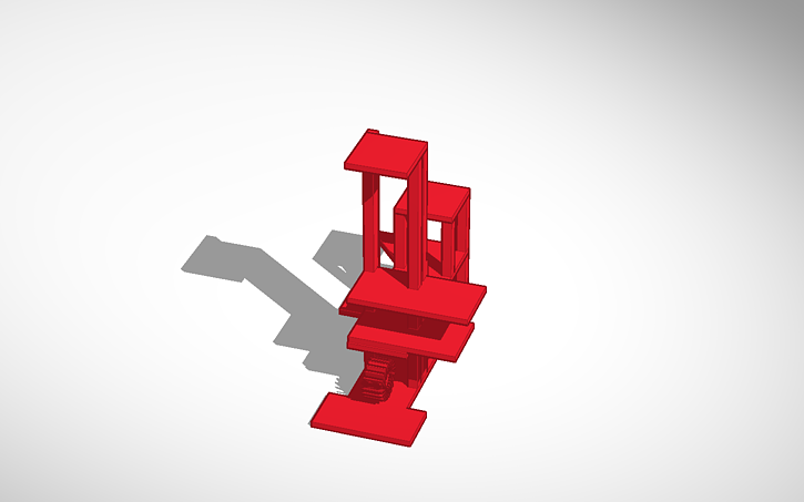 3D design Impossible waterfall - Tinkercad