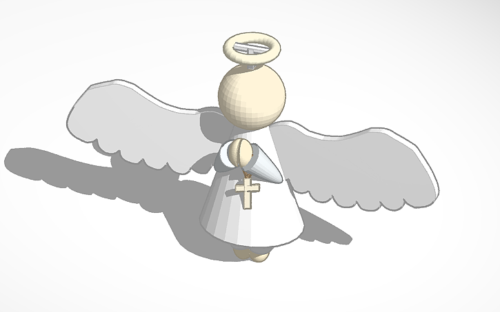 3D design Little angel - Tinkercad