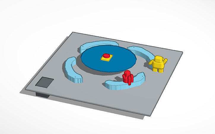 3D design among us cafeteria | Tinkercad