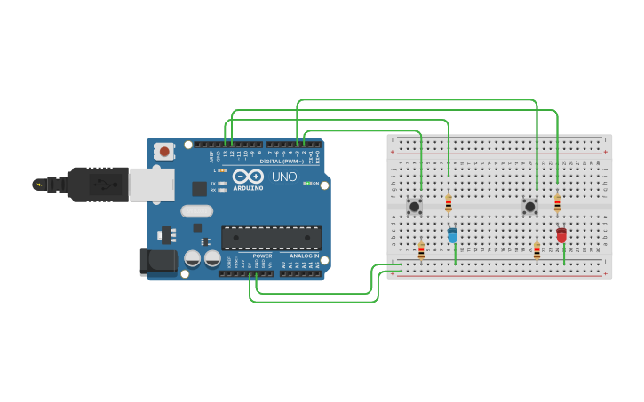 Circuit design Assignment 5 level 2 - Tinkercad