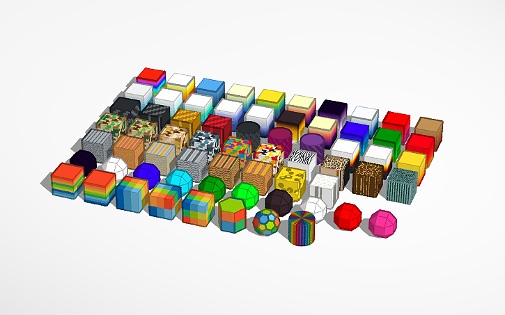 3d Design Gradient Bumper Pack Tinkercad