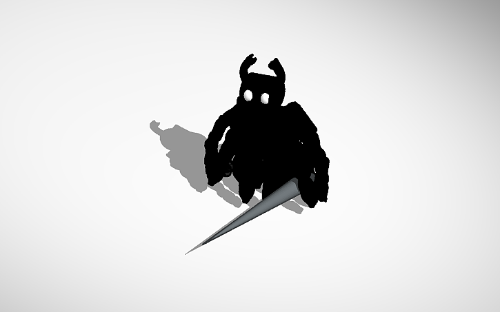 3d Design Hollow Knight The Knights Shade Tinkercad