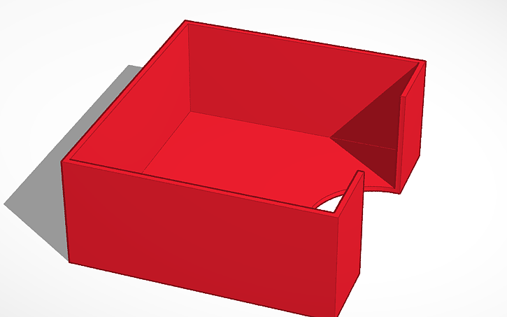 3D design 100x88mm Note Box v1 | Tinkercad
