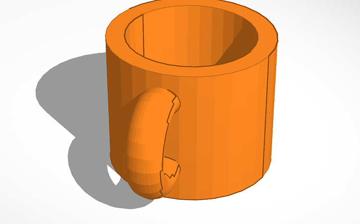 3D design cup - Tinkercad