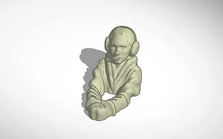3D design Pilot Body - Tinkercad