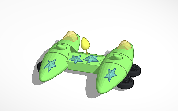 3D design Rover - Elsa et Cerise - Tinkercad