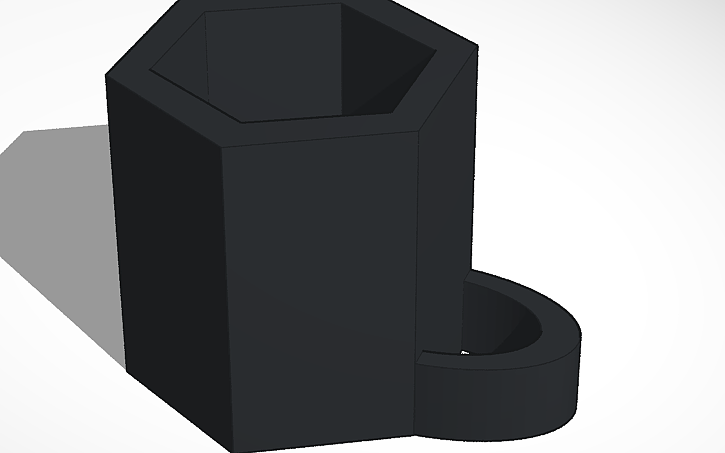 3d Design Pencil Holder Tinkercad 