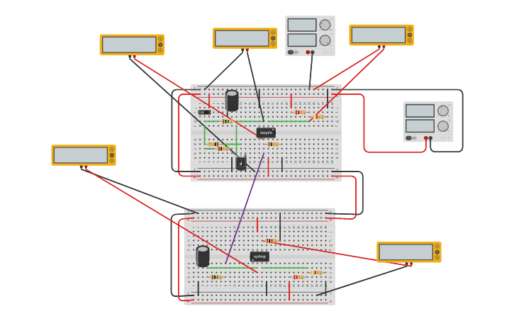 Circuit Design Commande Moteur 1 Tinkercad