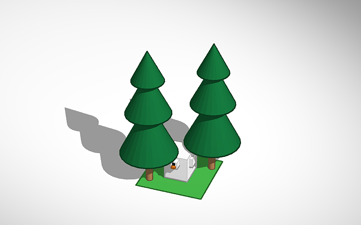 3D design Minecraft Chicken With A Surprise | Tinkercad