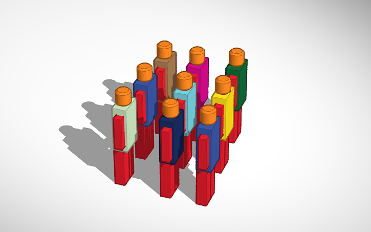 3D design PERSONAS - Tinkercad