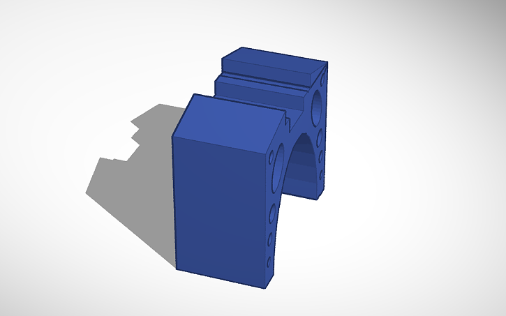 3D design NVR Riser Center - Tinkercad