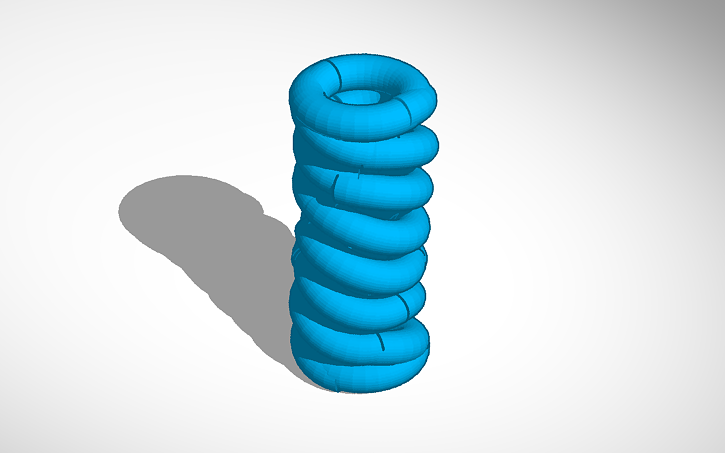 3D design Spring, Medium | Tinkercad