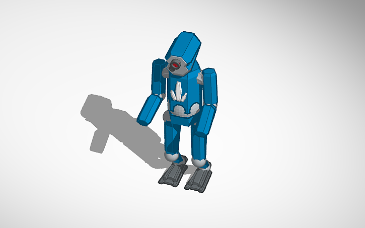 3D design New Bot! Not Copy able - Tinkercad