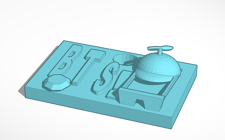 3D design Brandon Keychain | Tinkercad