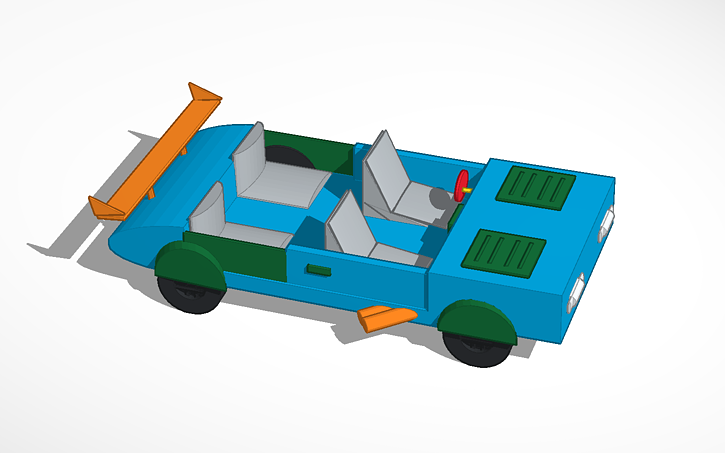 3D design Car - Tinkercad