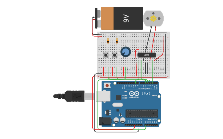 Circuit design Exercise 5B | Tinkercad