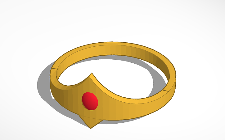 3D design She-Ra ring | Tinkercad