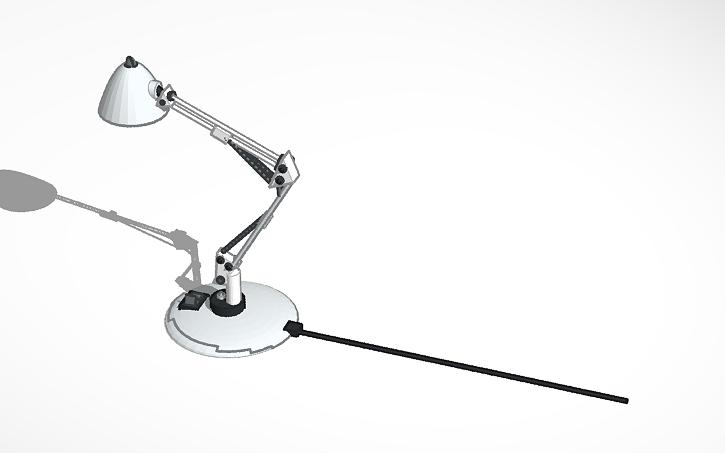 3d Design Pixar Lamp Tinkercad