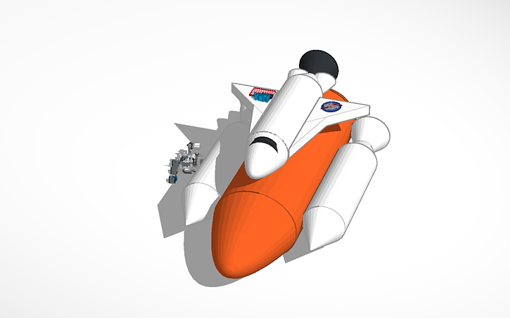 3D design Space Shuttle - Tinkercad