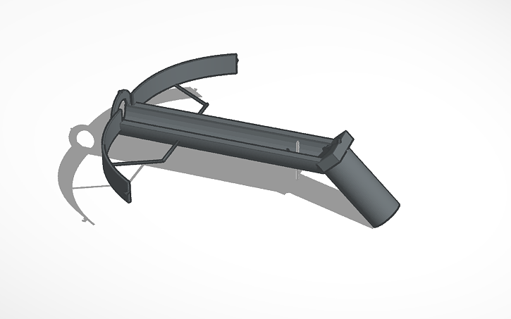 3D design Crossbow - Tinkercad