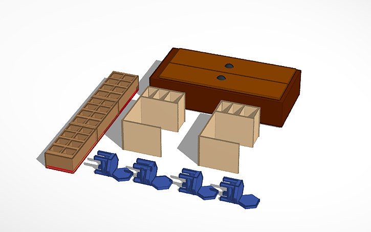 3D design closet - Tinkercad